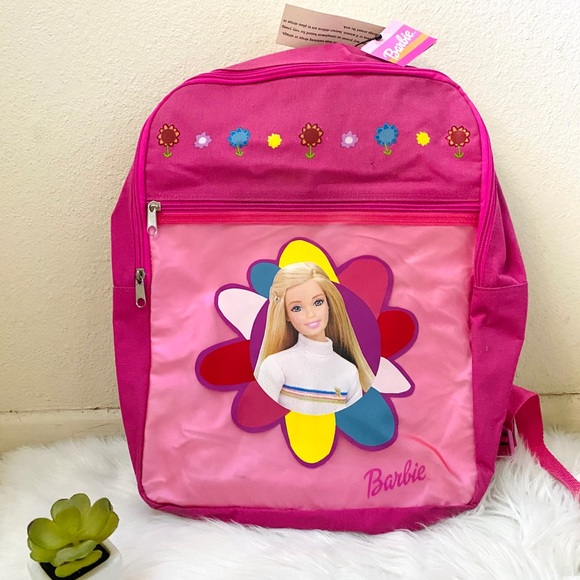Barbie | Accessories | Nwt Pink Barbie Backpack | Poshmark